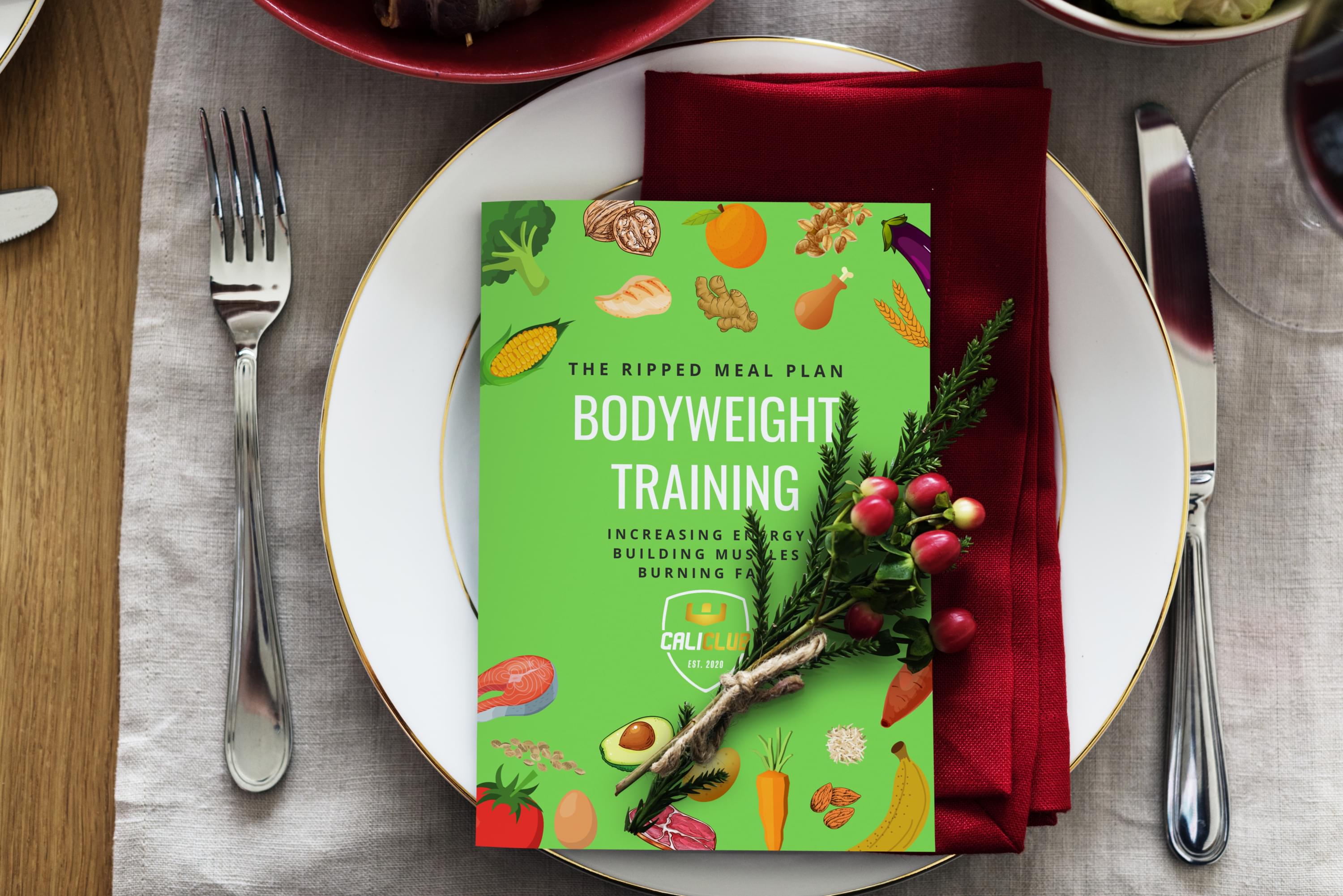 Order page The RIPPED Meal Plan by Caliclub