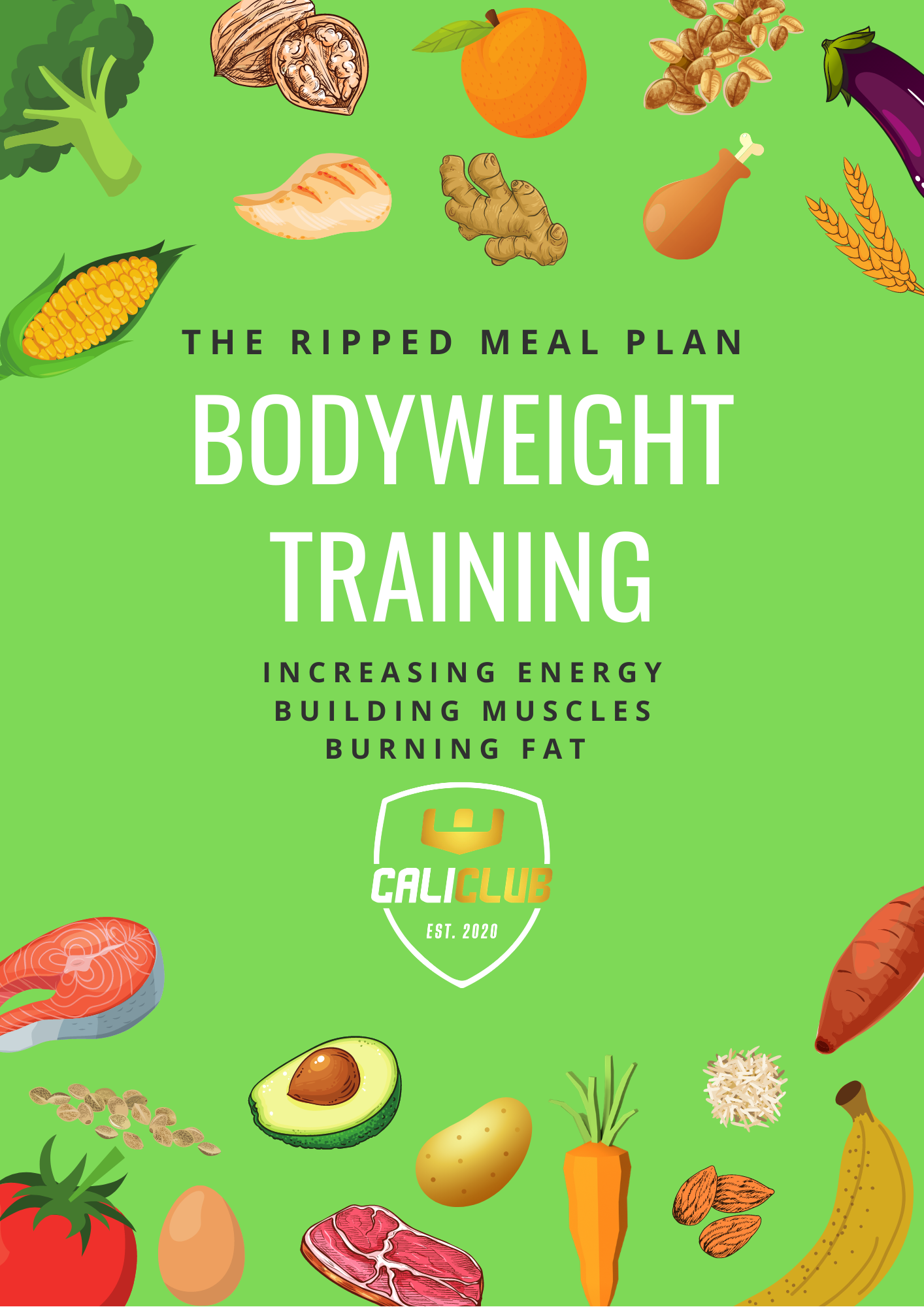 Order page The RIPPED Meal Plan by Caliclub